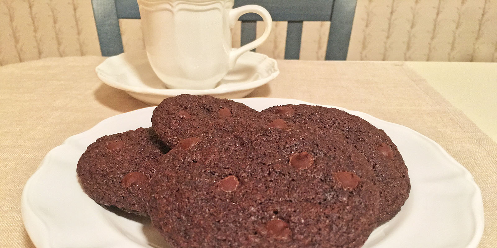 Immaculate Double Chocolate Cookies | 5 O'Clock Coffee Club
